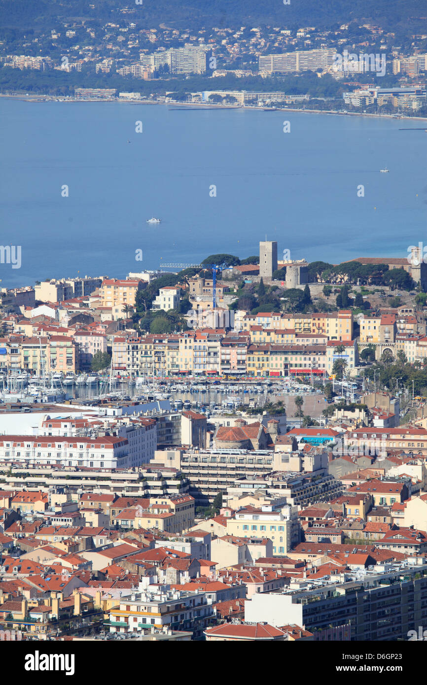 Cannes aerial hi-res stock photography and images - Alamy
