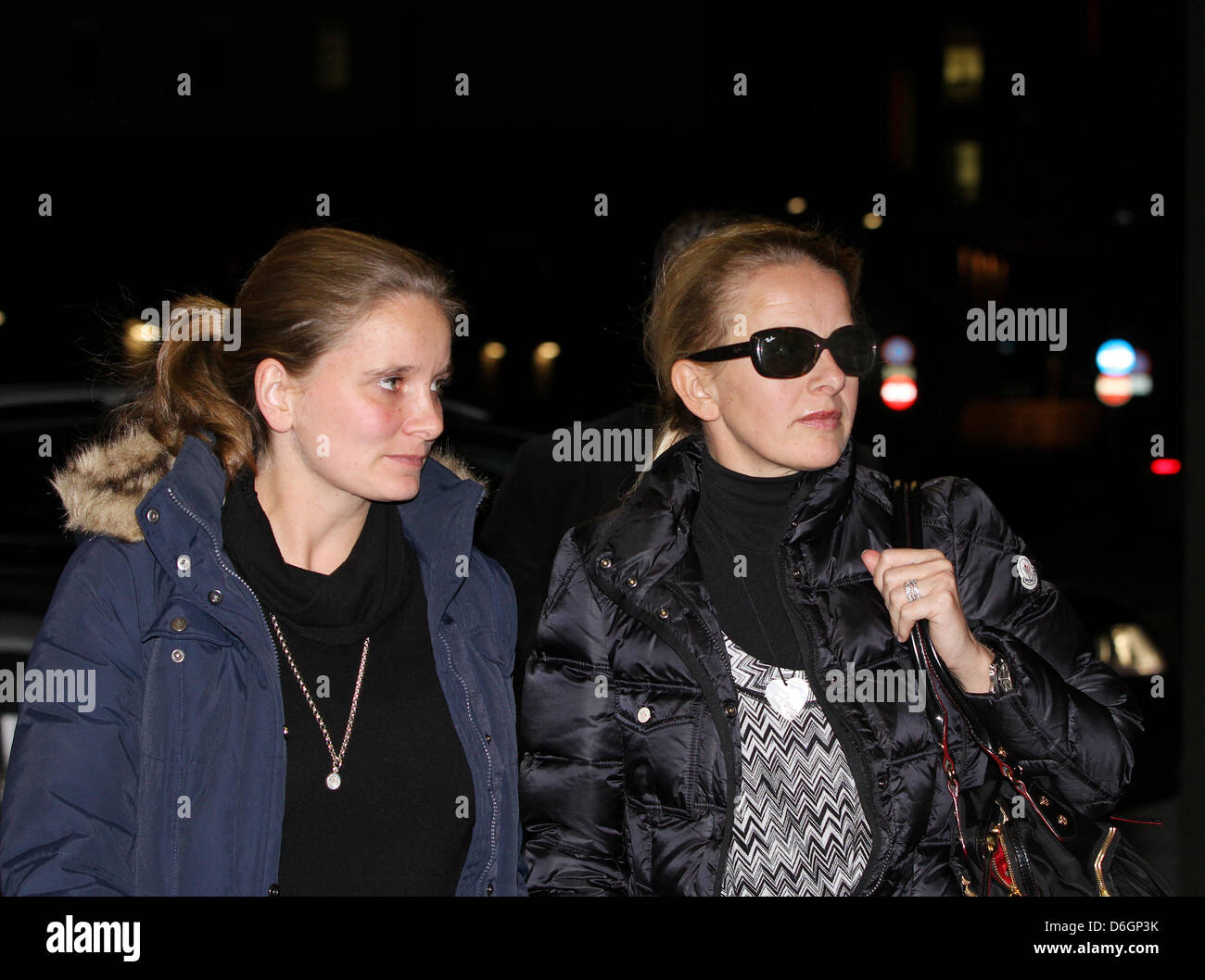 Princess Mabel of The Netherlands (R) and her (half)sister Eveline ...