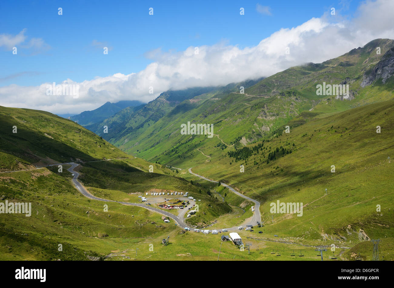 Tourmalet mountain pass hi-res stock photography and images - Alamy