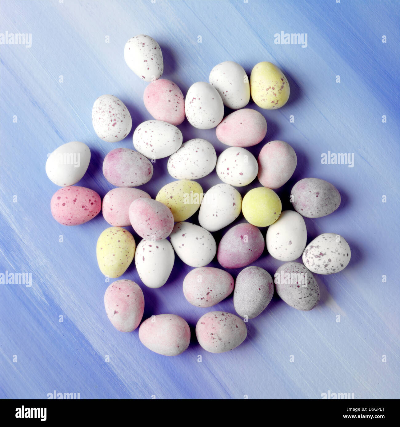 Chocolate mini eggs Stock Photo - Alamy