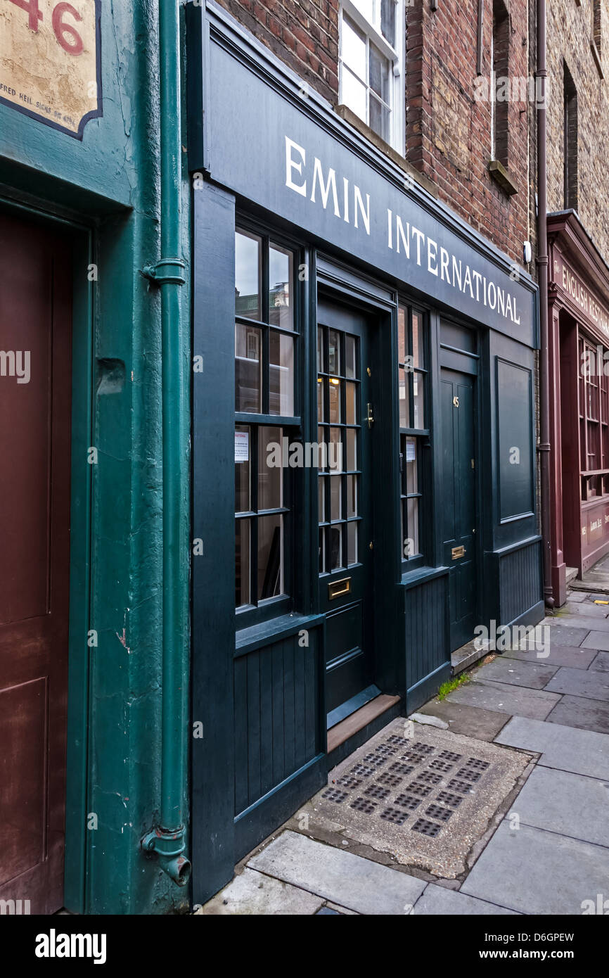 Emin International Shop in Spitalfields Stock Photo - Alamy