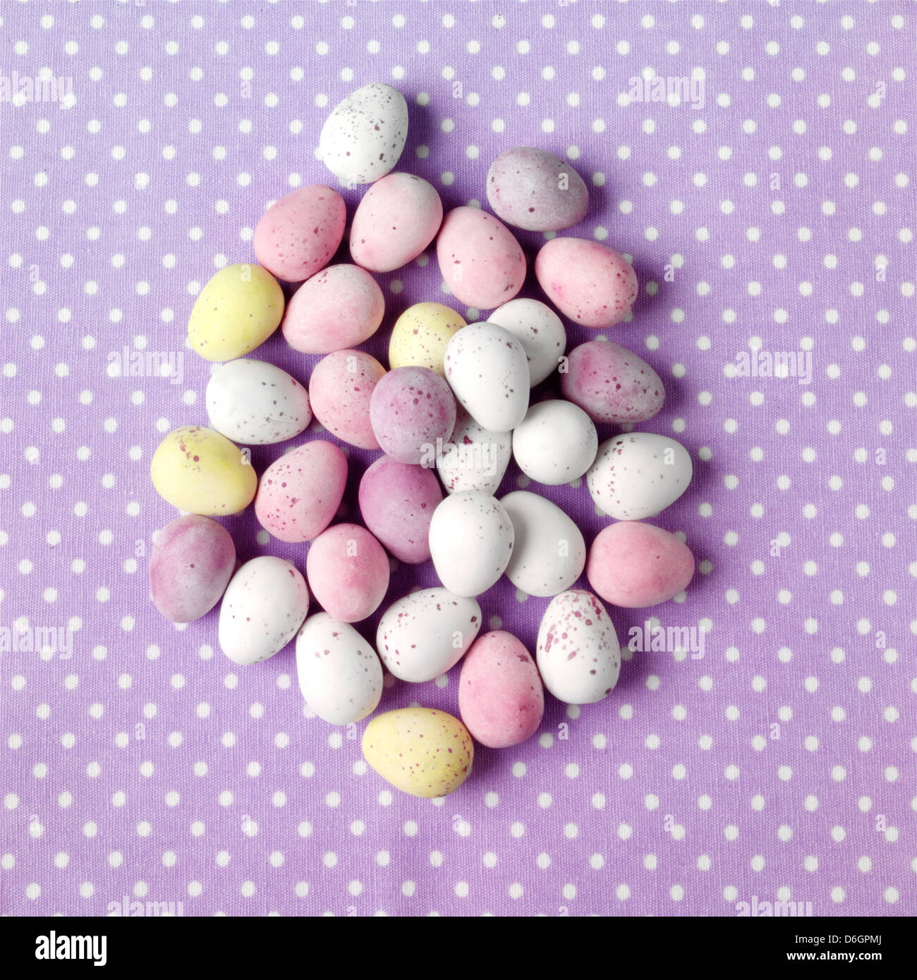 Chocolate mini eggs Stock Photo - Alamy