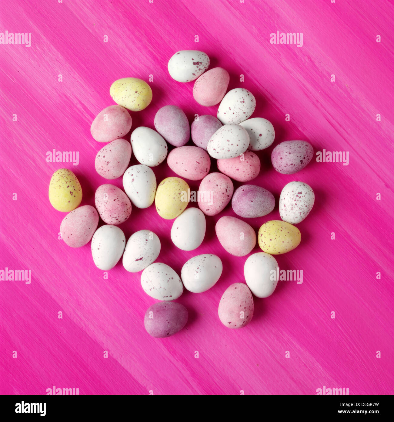 Chocolate mini eggs Stock Photo - Alamy