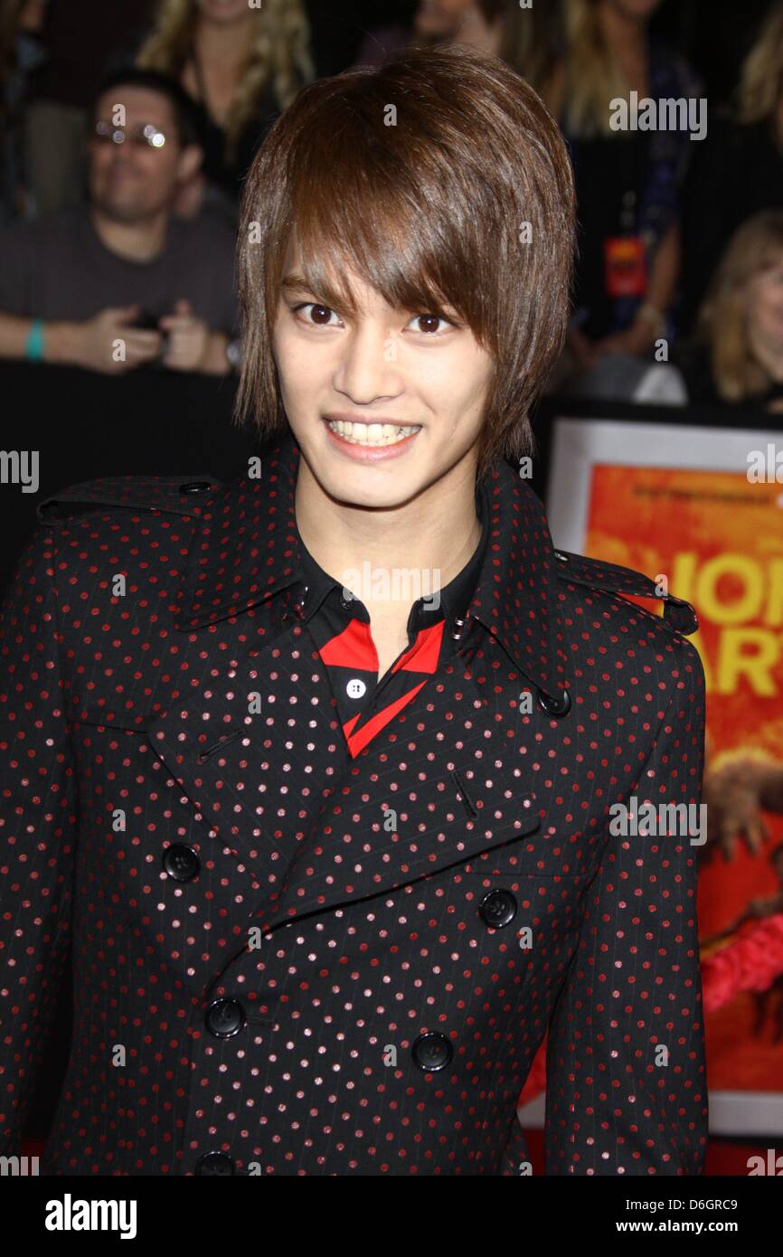 Japanese singer and actor Yuma Nakayama attends the world premiere of ...