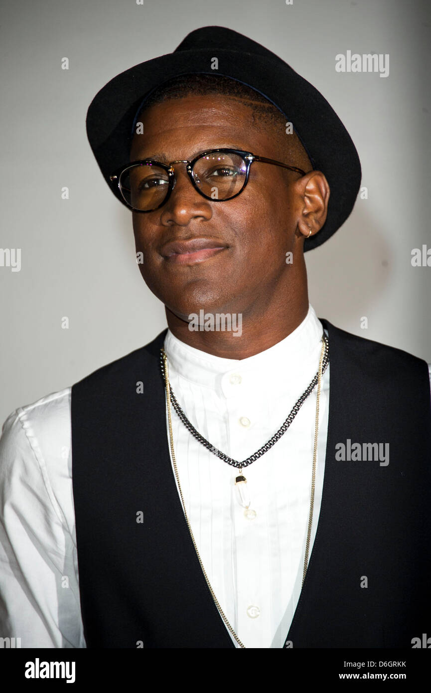 Recording artist Labrinth attends the Brit Awards 2012 at O2 Arena in ...