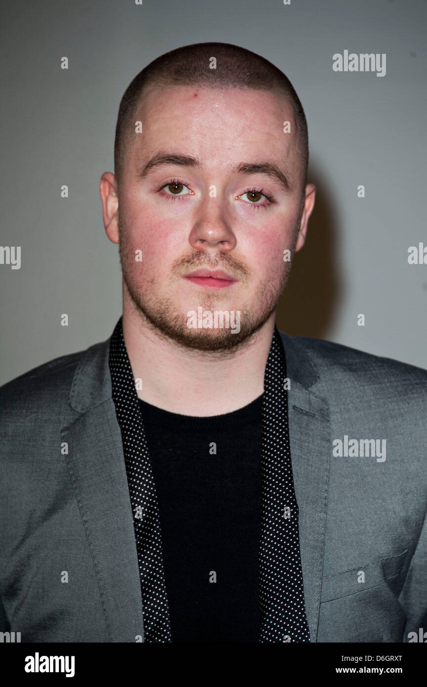 Singer Maverick Sabre attends the Brit Awards 2012 at O2 Arena in ...