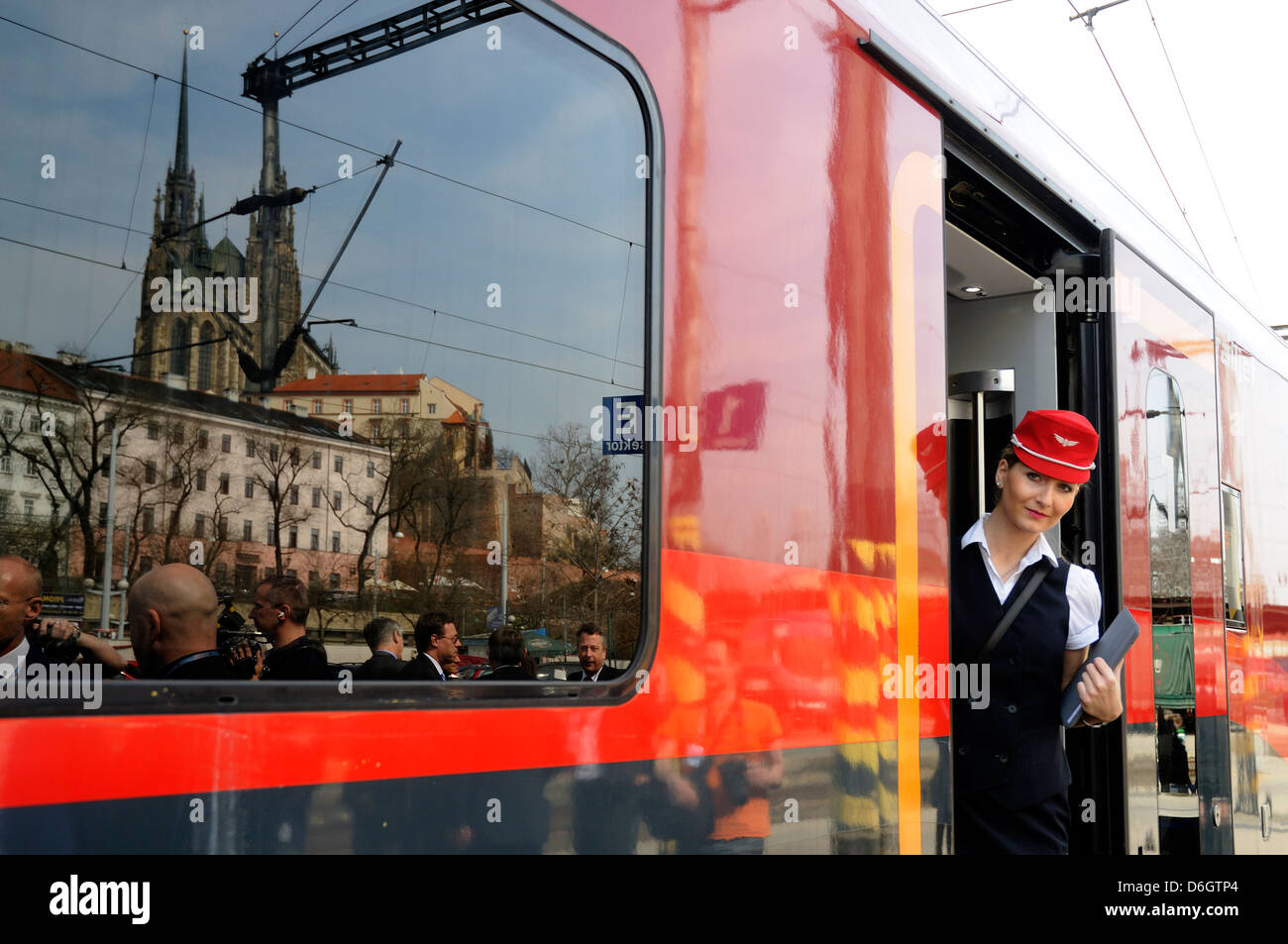 High-speed train Austrian Federal Railways (OBB) OBB railjet introduced ...