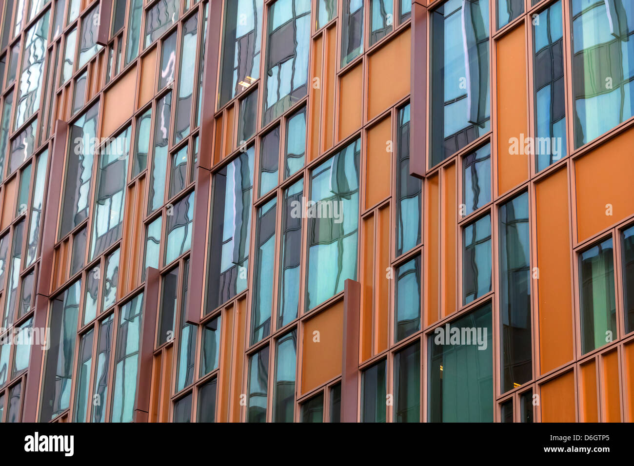 Modern Designed Office Buildings in North Greenwich Stock Photo - Alamy