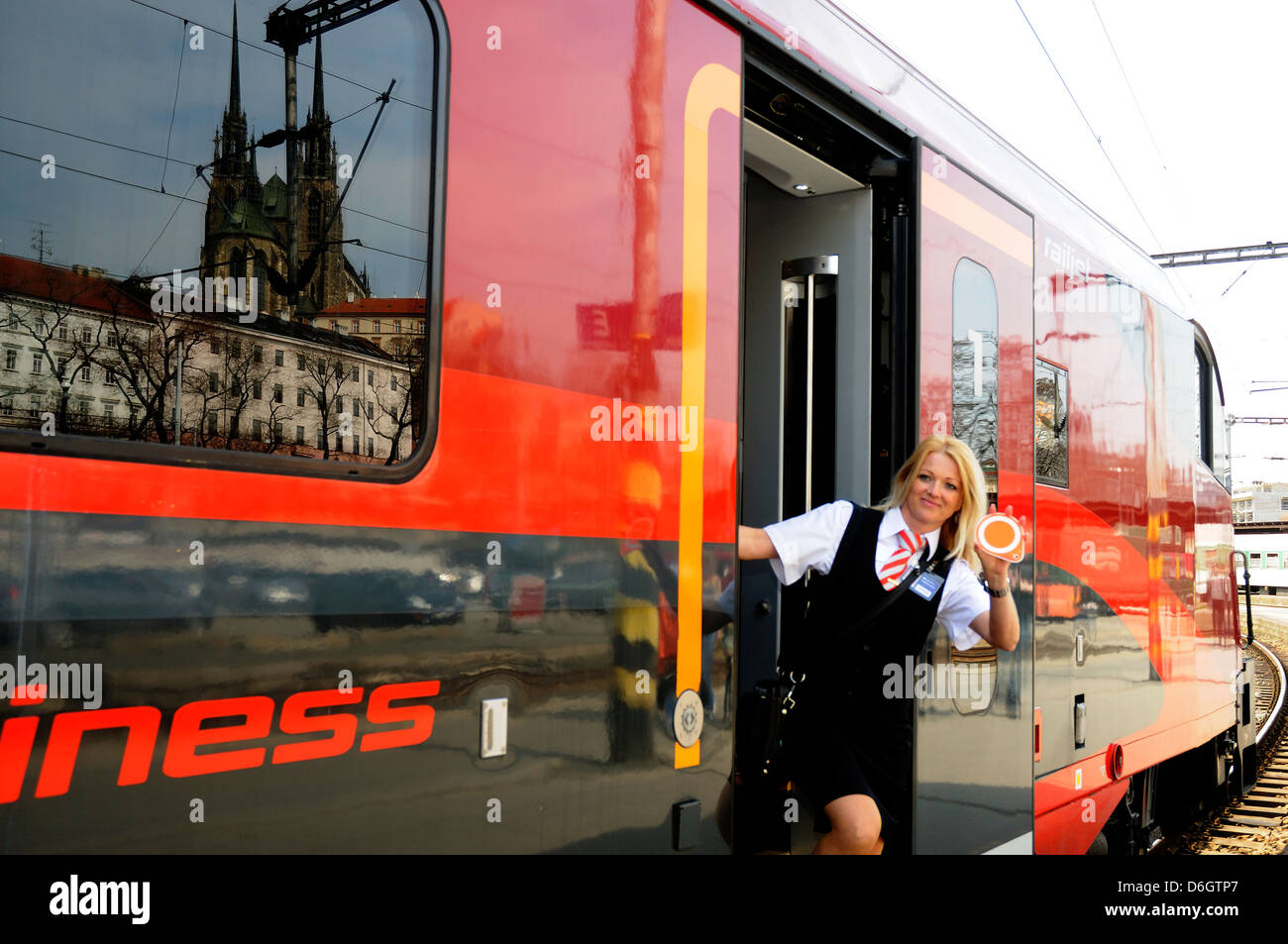 High-speed train Austrian Federal Railways (OBB) OBB railjet introduced ...
