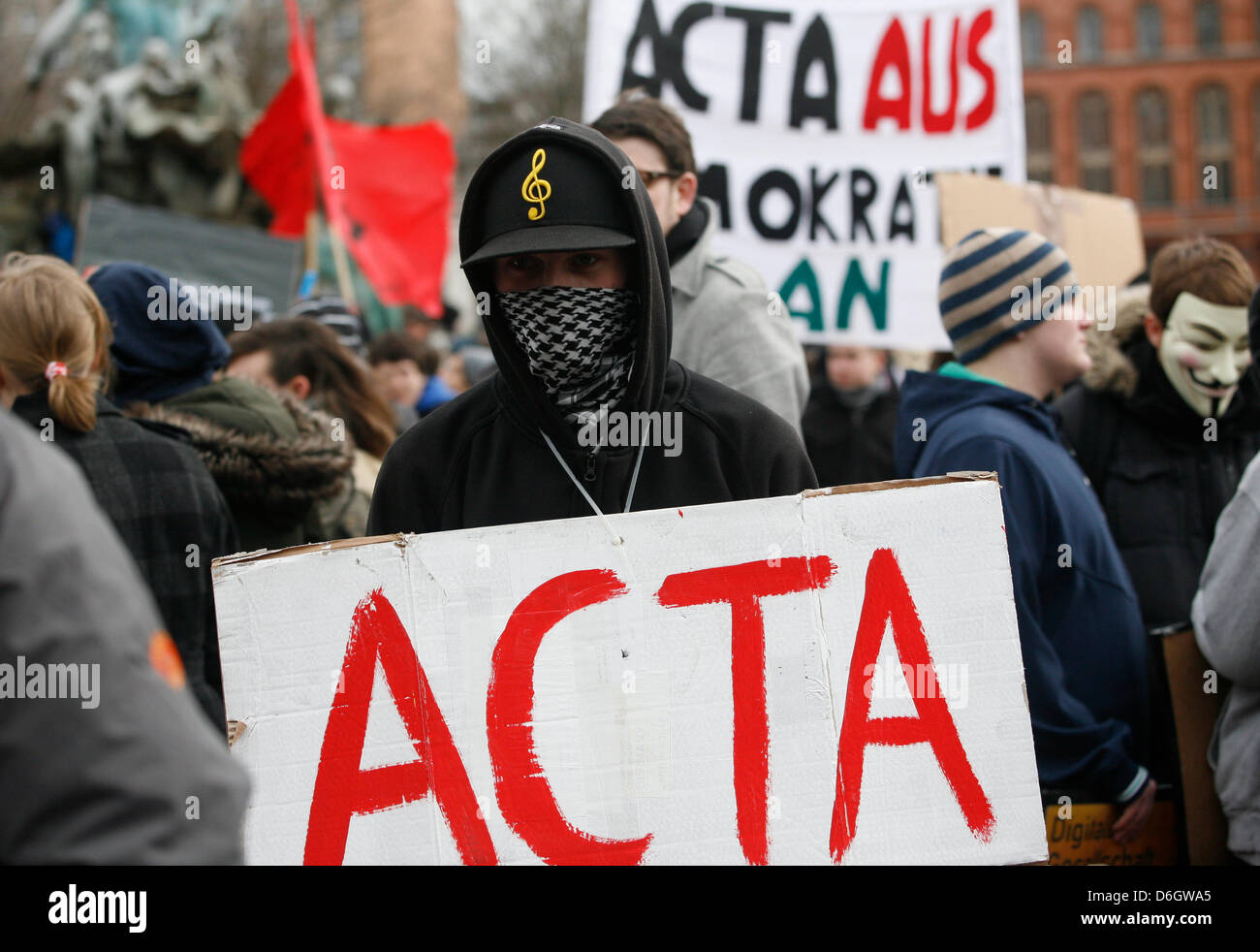 Anti acta hi-res stock photography and images - Alamy
