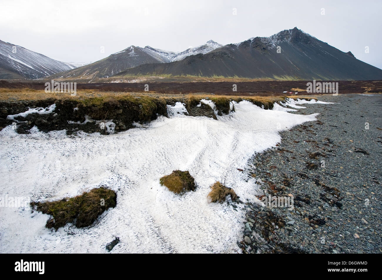 Iceland snow land hi-res stock photography and images - Alamy