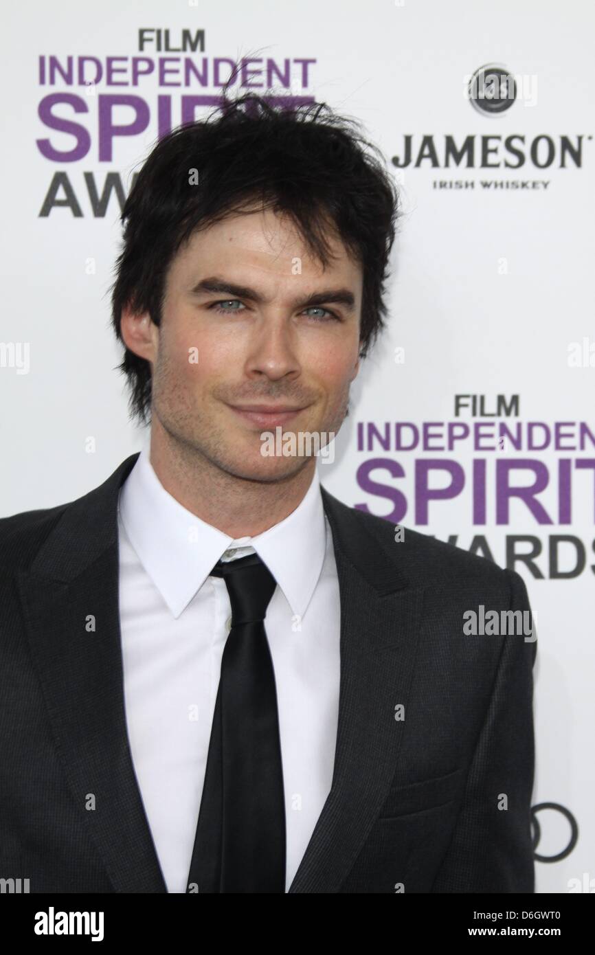 Actor Ian Somerhalder attends the 27th Annual Film Independent Spirit ...