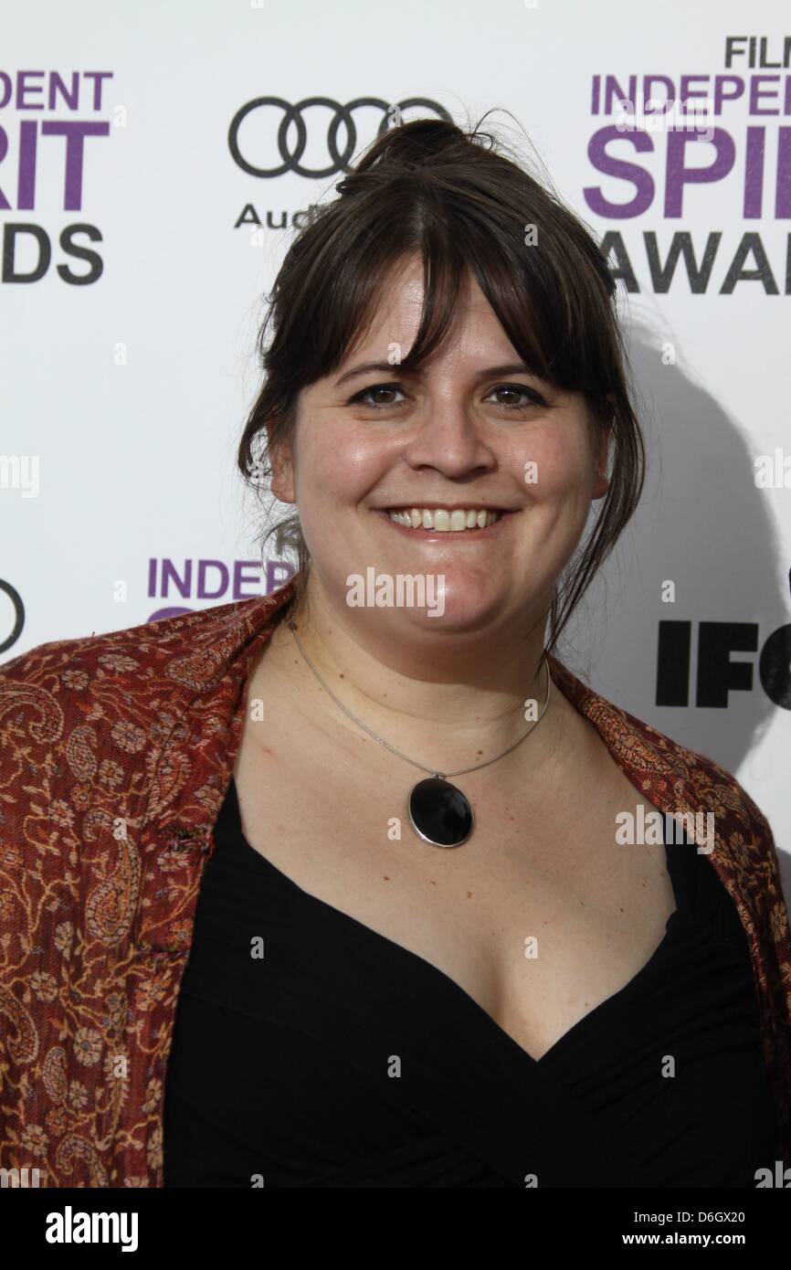 Actress Megan Griffiths attends the 27th Annual Film Independent Spirit ...