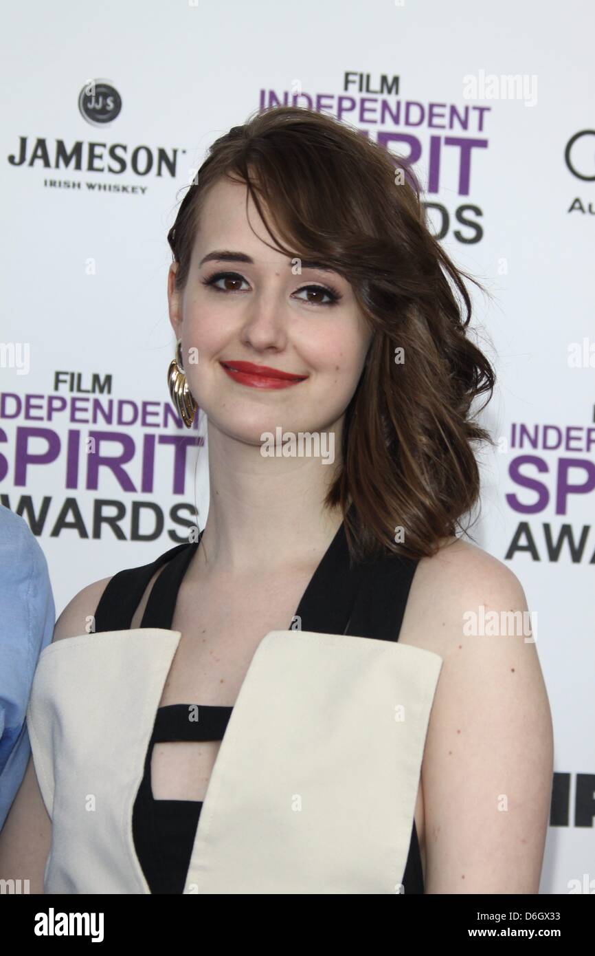 Actress Joslyn Jensen attends the 27th Annual Film Independent Spirit ...