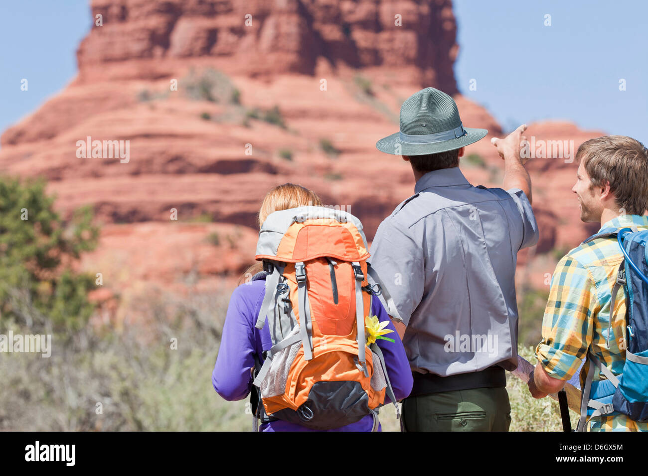 Ranger pointing hi-res stock photography and images - Alamy