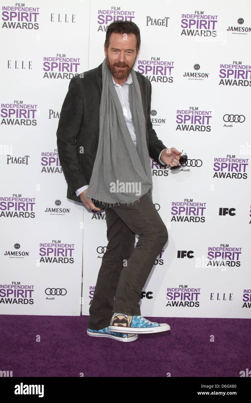Actor Bryan Cranston attends the 27th Annual Film Independent Spirit ...