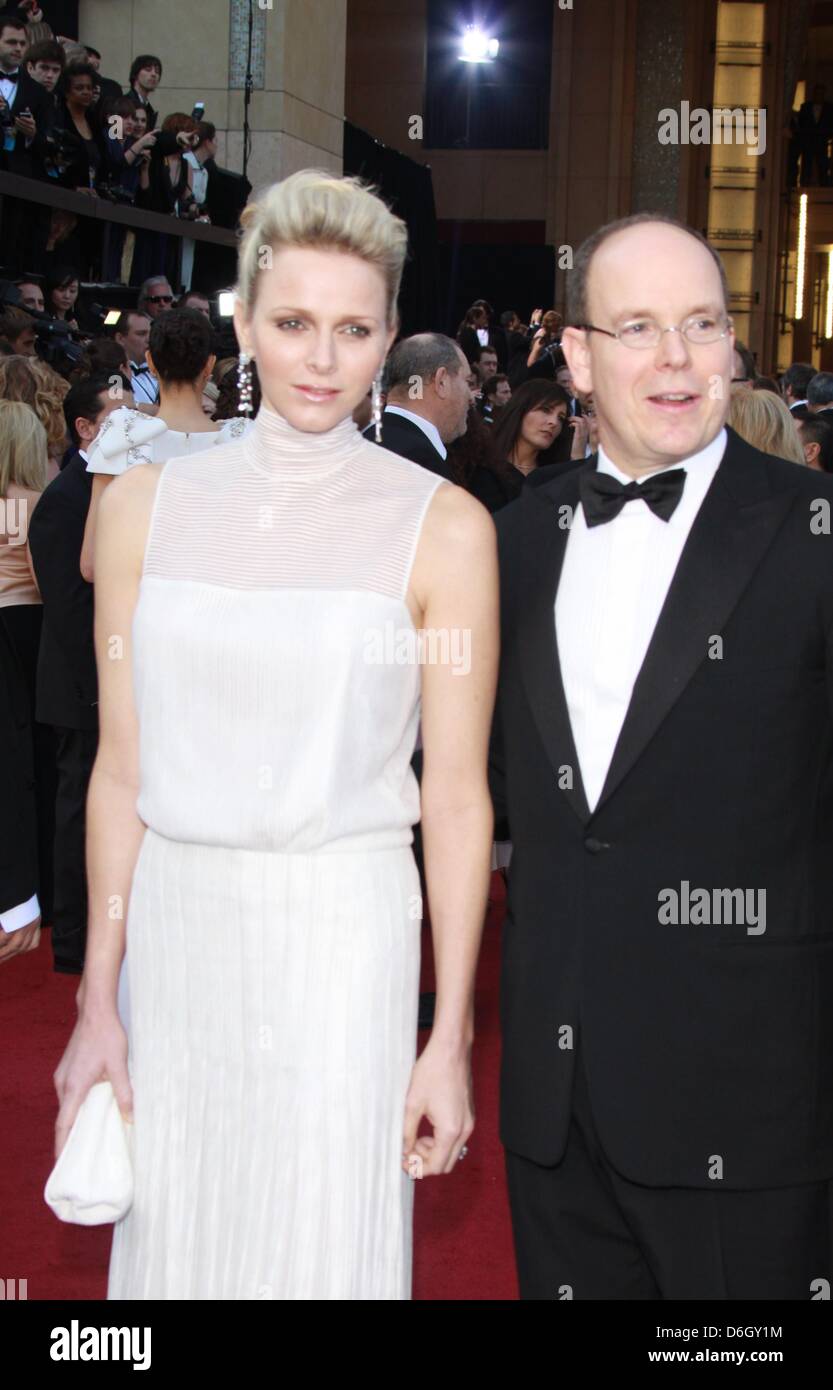 Prince Albert II of Monaco and Princess Charlene arrive at the 84th ...