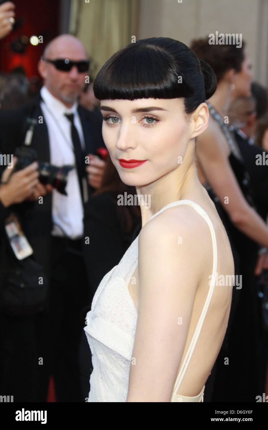 US actress Rooney Mara arrives at the 84th Annual Academy Awards aka ...