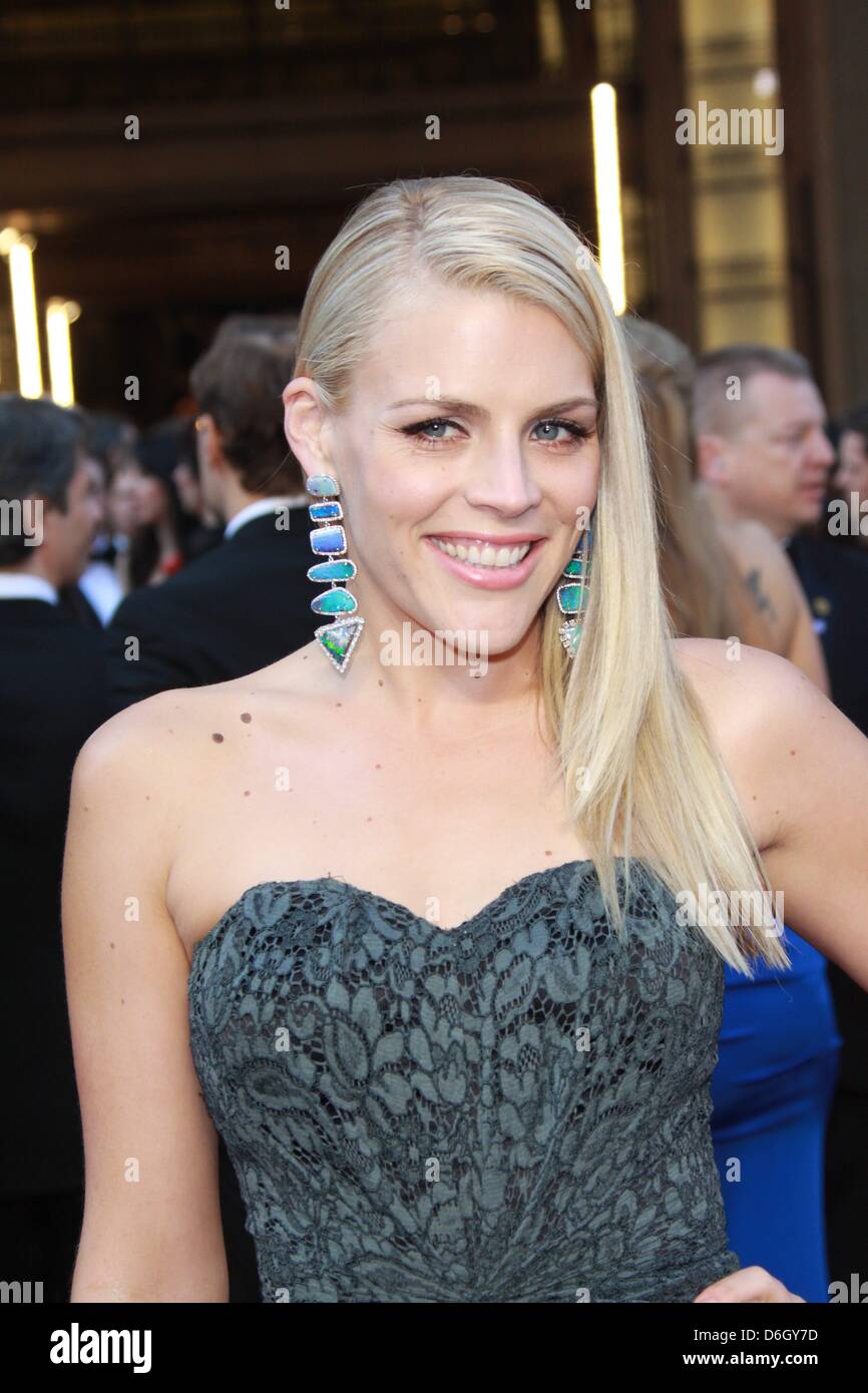 US actress Busy Philipps arrives at the 84th Annual Academy Awards aka ...
