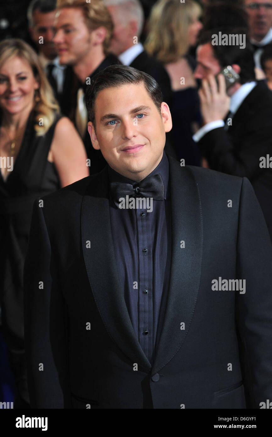 US actor Jonah Hill arrives at the 84th Annual Academy Awards aka ...