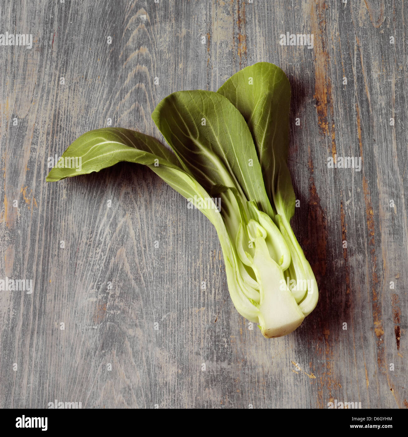 Half a Pak Choi Stock Photo - Alamy