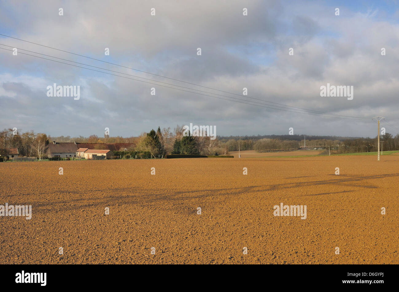 Village farming land hi-res stock photography and images - Alamy