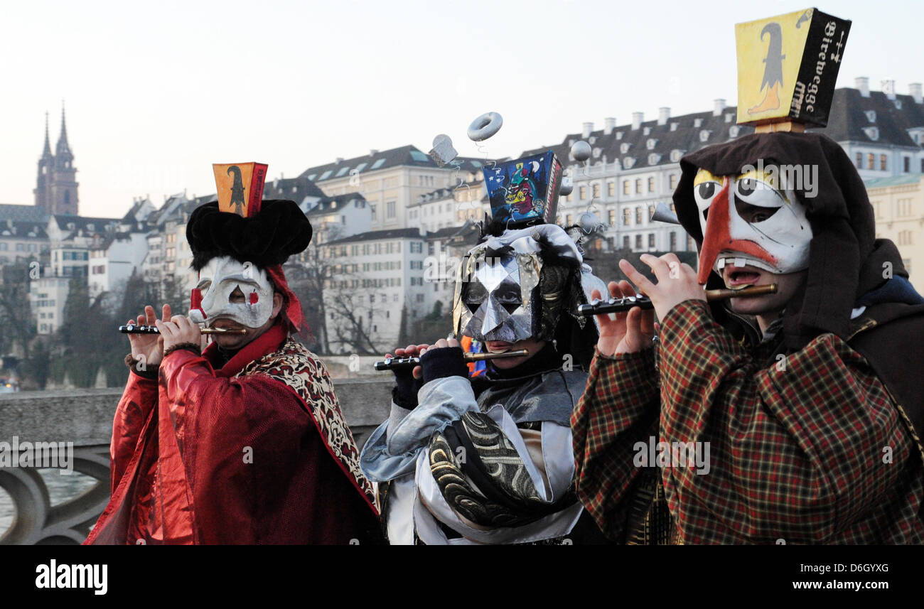 Fools stroll through the streets during the so-called Morning strike ...