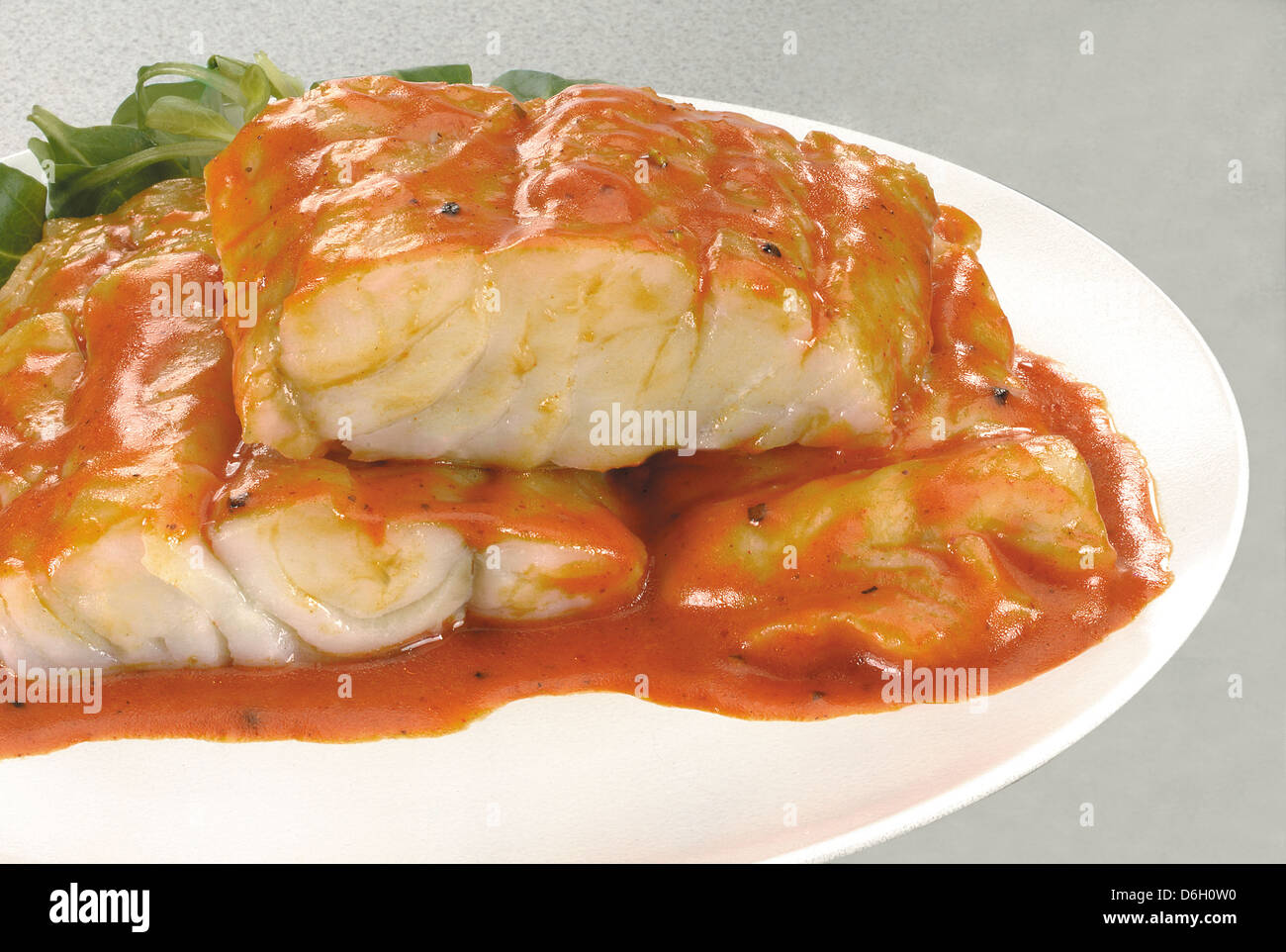 Fillet of cod Stock Photo - Alamy