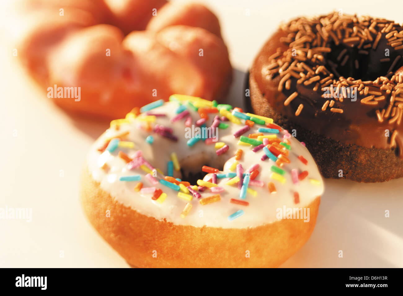 Doughnuts, party style Stock Photo - Alamy