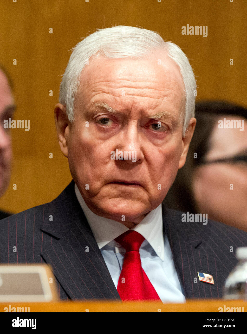United States Senator Orrin Hatch (Republican of Utah), Ranking Member ...