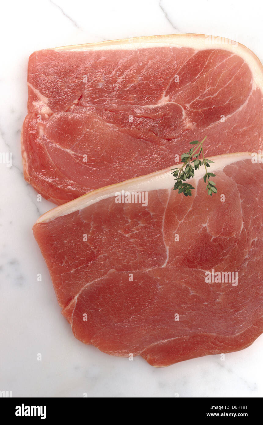 Raw gammon steak hi-res stock photography and images - Alamy