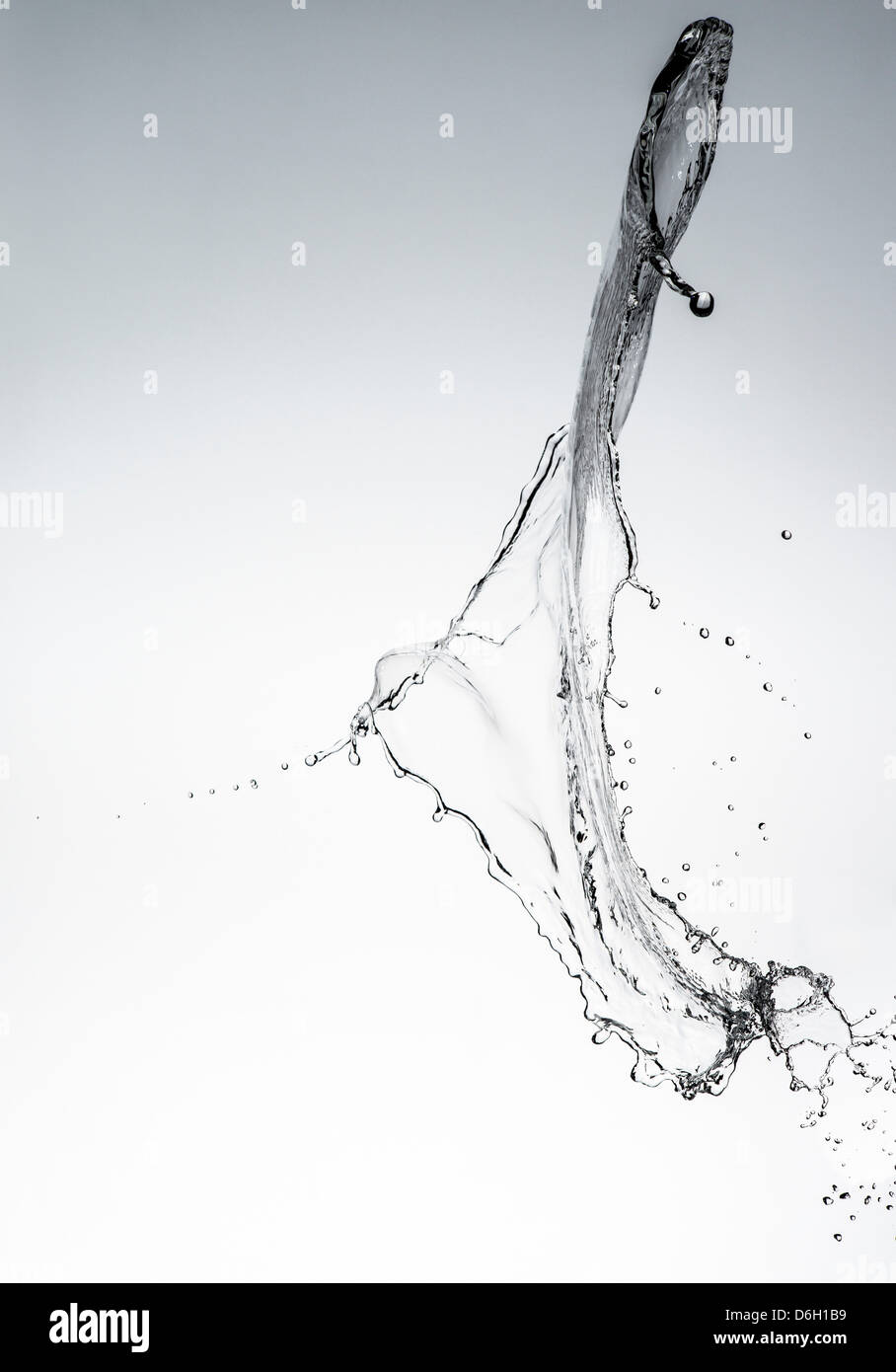 Water splashing in air Stock Photo - Alamy