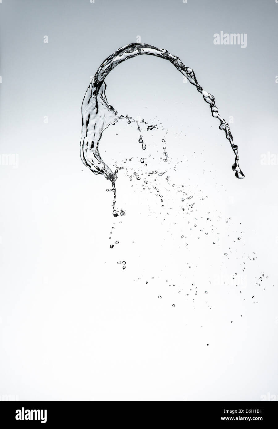 Water splashing in air Stock Photo - Alamy