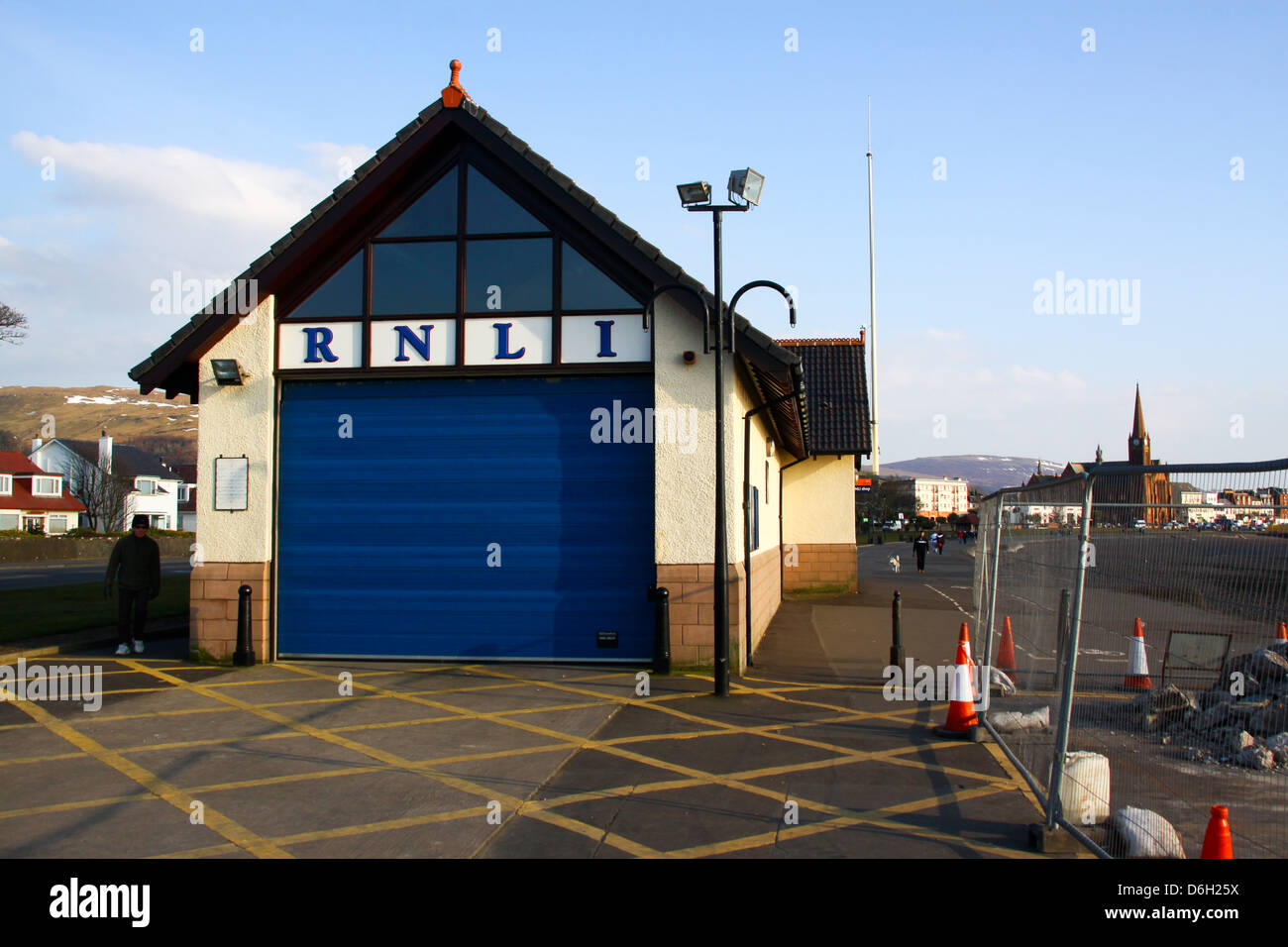 RNLI lifeboat station Largs Scotland Stock Photo - Alamy