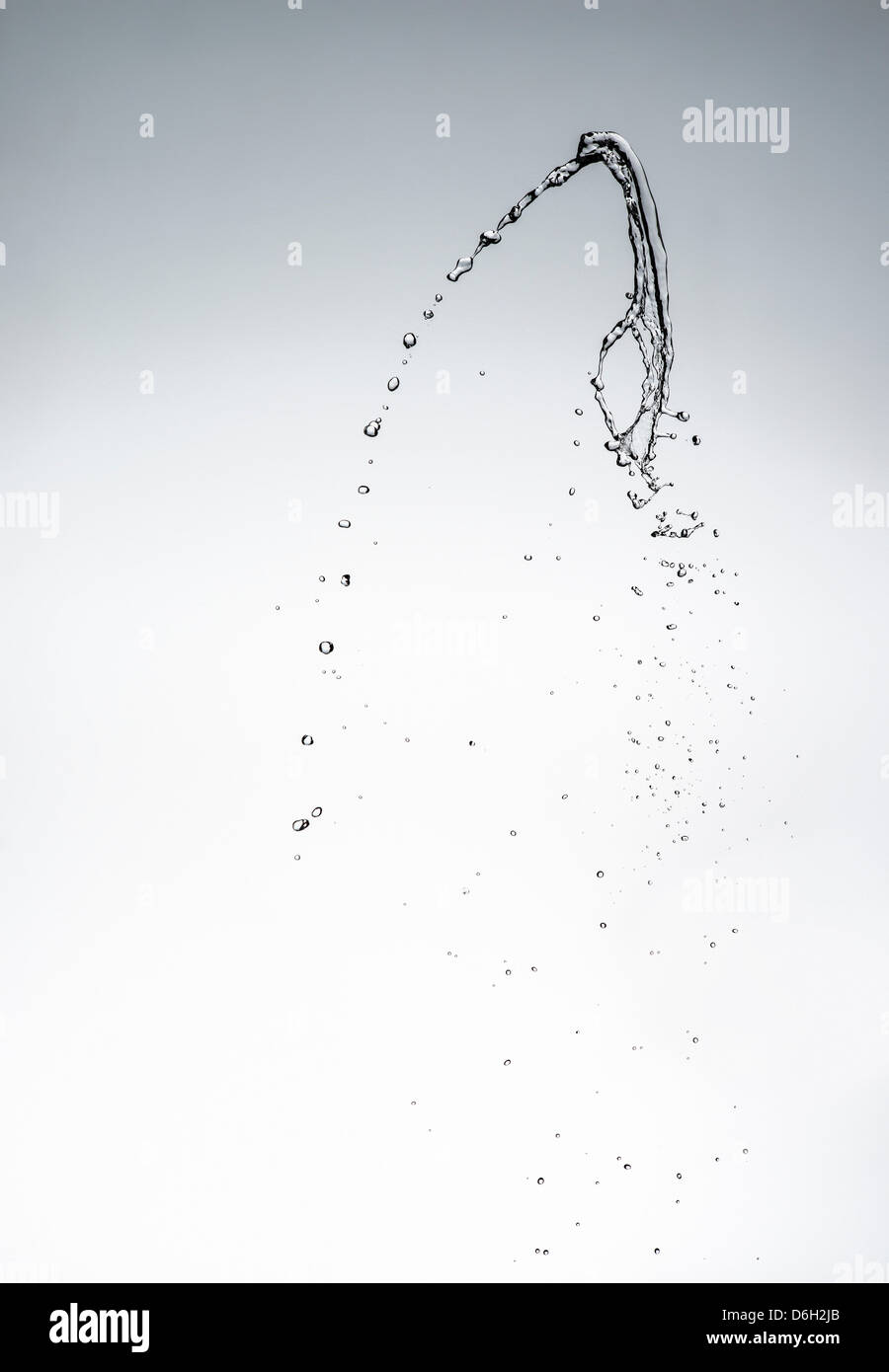 Water splashing in air Stock Photo - Alamy