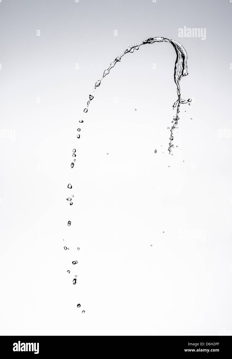 Water splashing in air Stock Photo - Alamy
