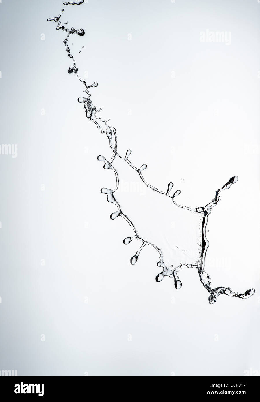 Water splashing in air Stock Photo - Alamy