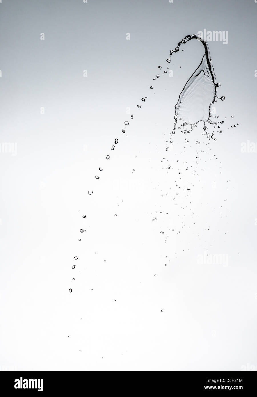 Water splashing in air Stock Photo - Alamy