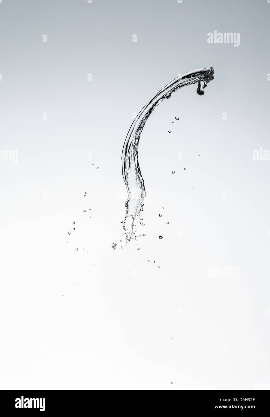 Water splashing in air Stock Photo - Alamy