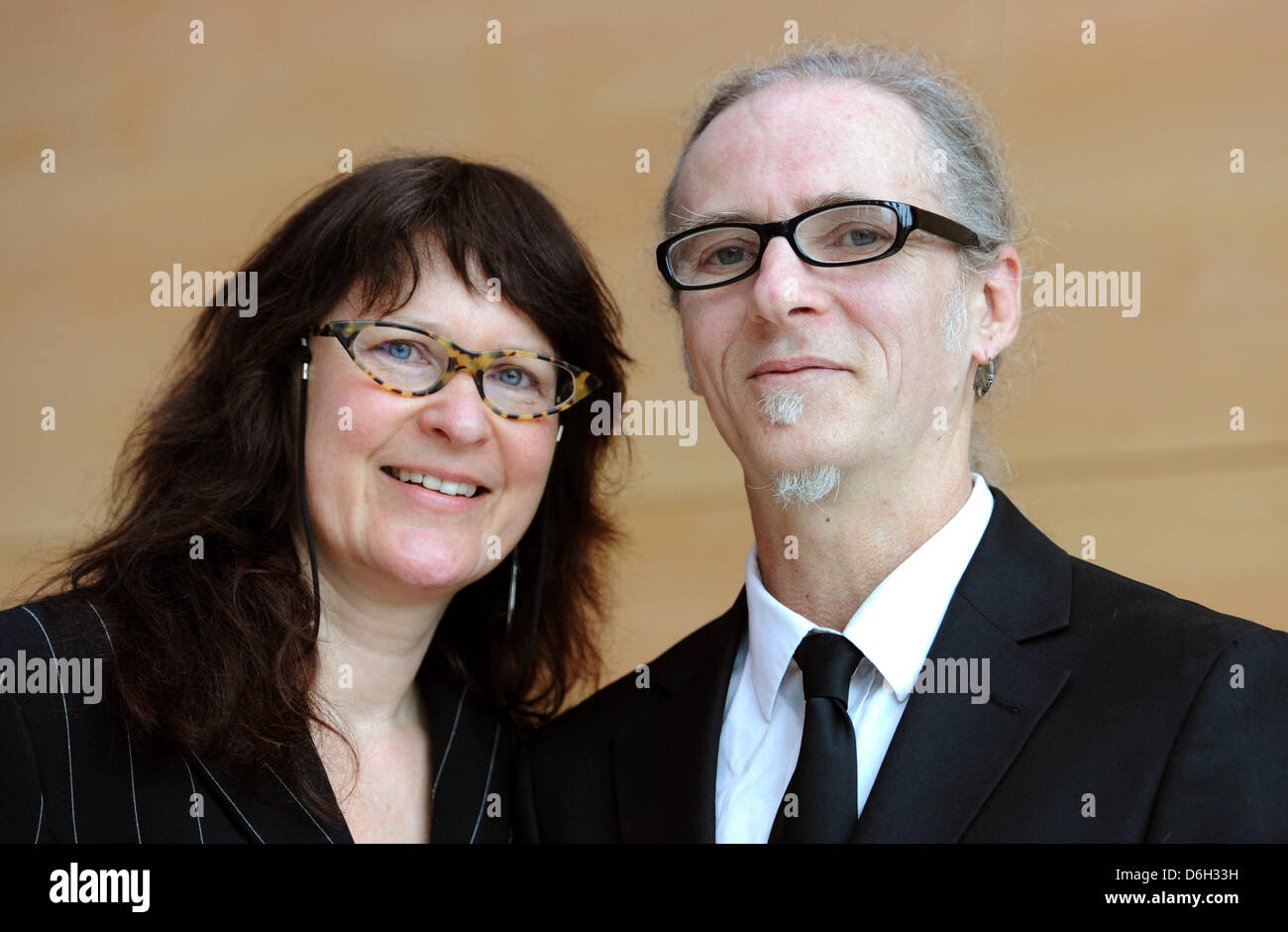 Birgit and Horst Lohmeyer pose for photographers in Berlin, Germany, 29 ...