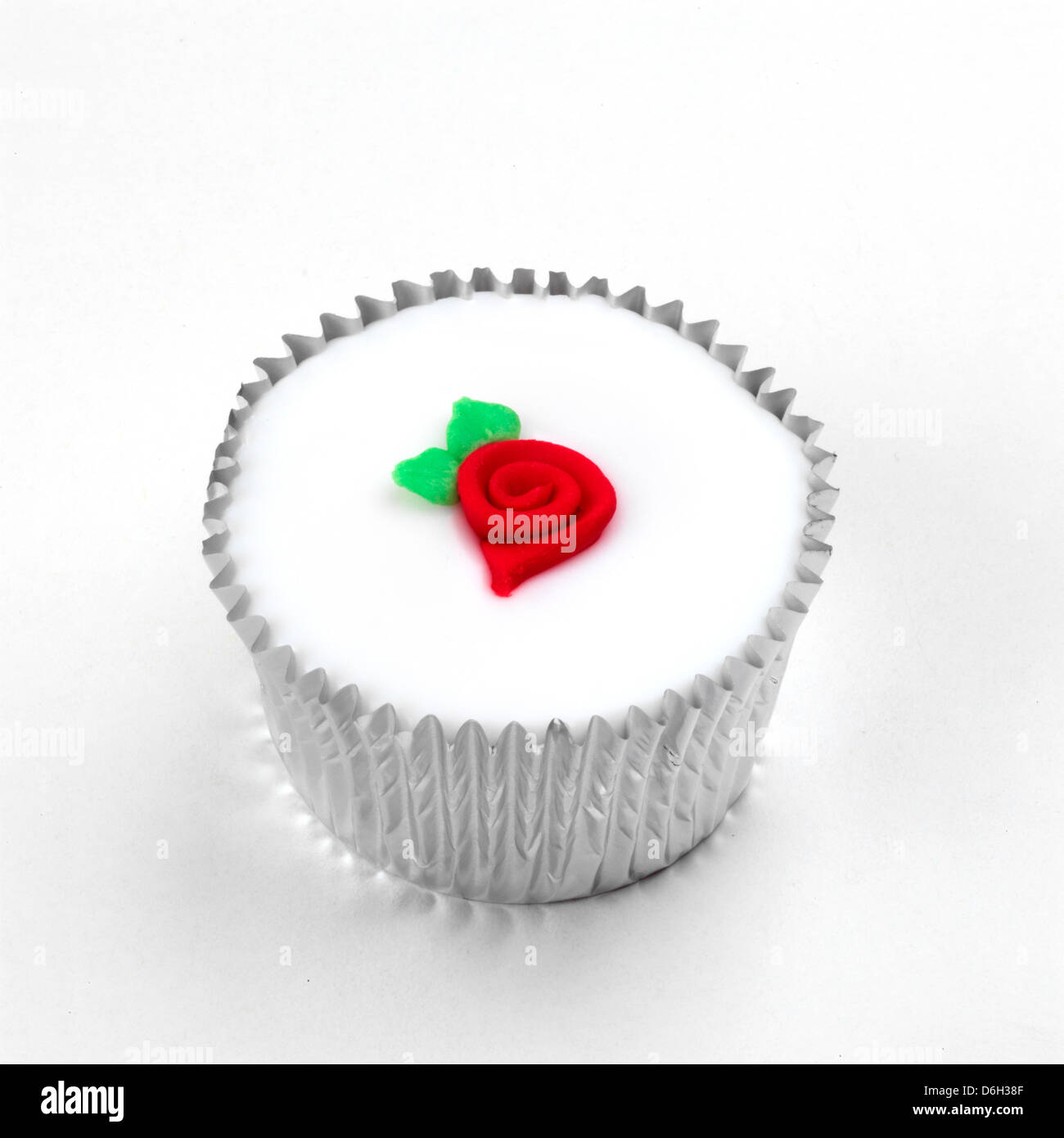 Valentines cup cake Stock Photo - Alamy