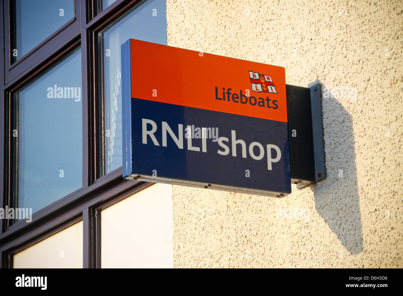 RNLI gift shop at lifeboat station Stock Photo - Alamy