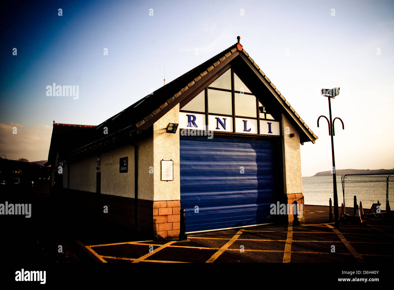 RNLI lifeboat station Largs Scotland Stock Photo - Alamy