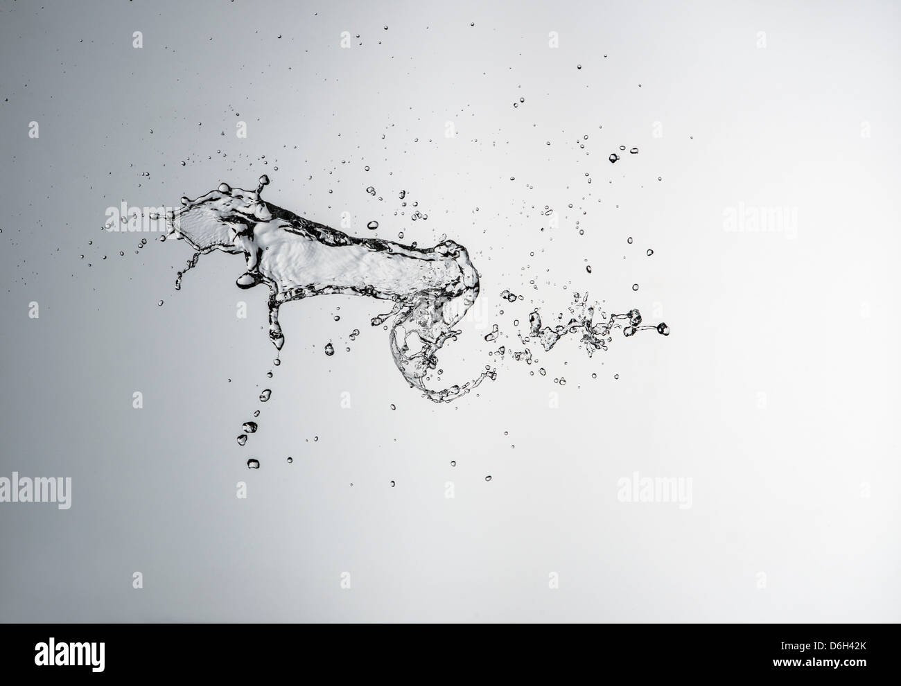 Water splashing in air Stock Photo - Alamy