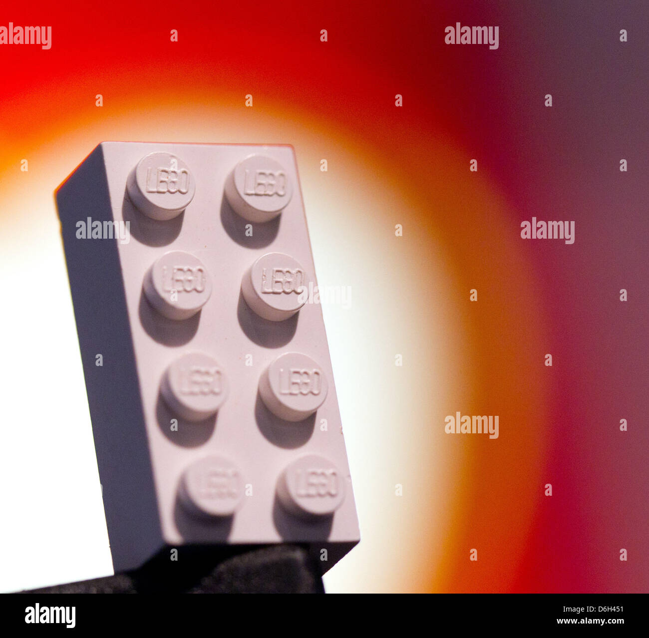(dpa-file) - A file pictured dated 03 November 2011 shows a Lego brick ...