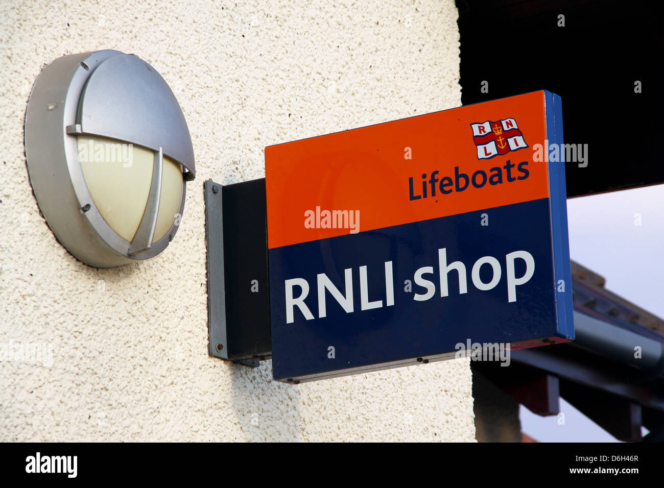 RNLI gift shop at lifeboat station Stock Photo - Alamy