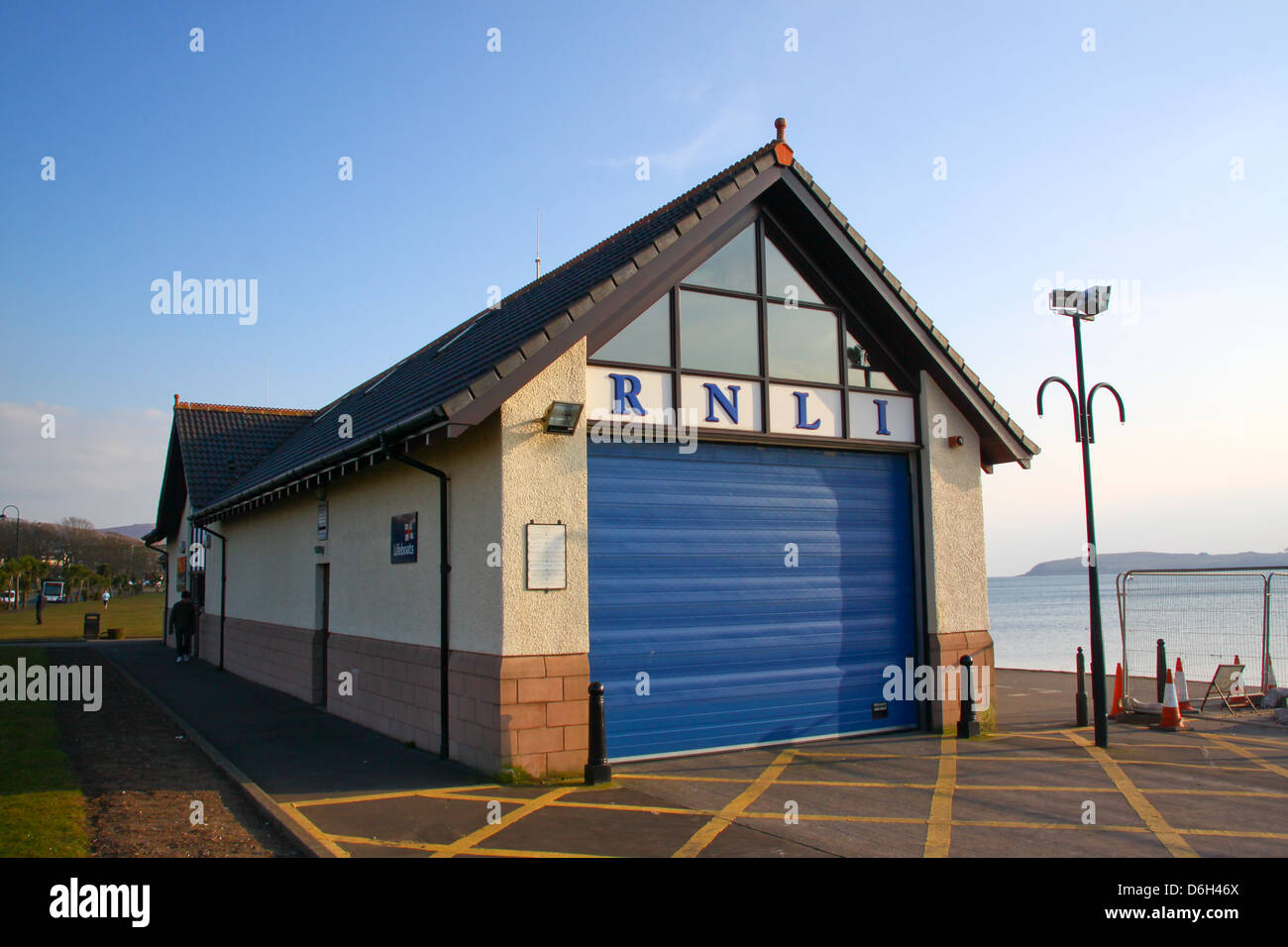 RNLI lifeboat station Largs Scotland Stock Photo - Alamy