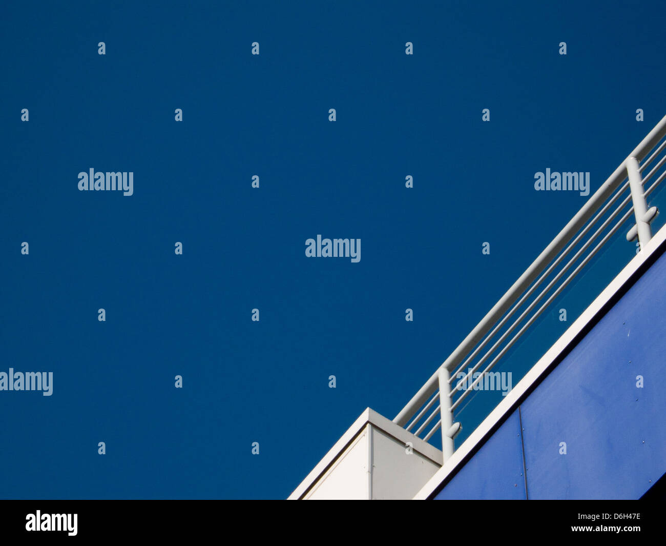 Balcony in blue hi-res stock photography and images - Alamy
