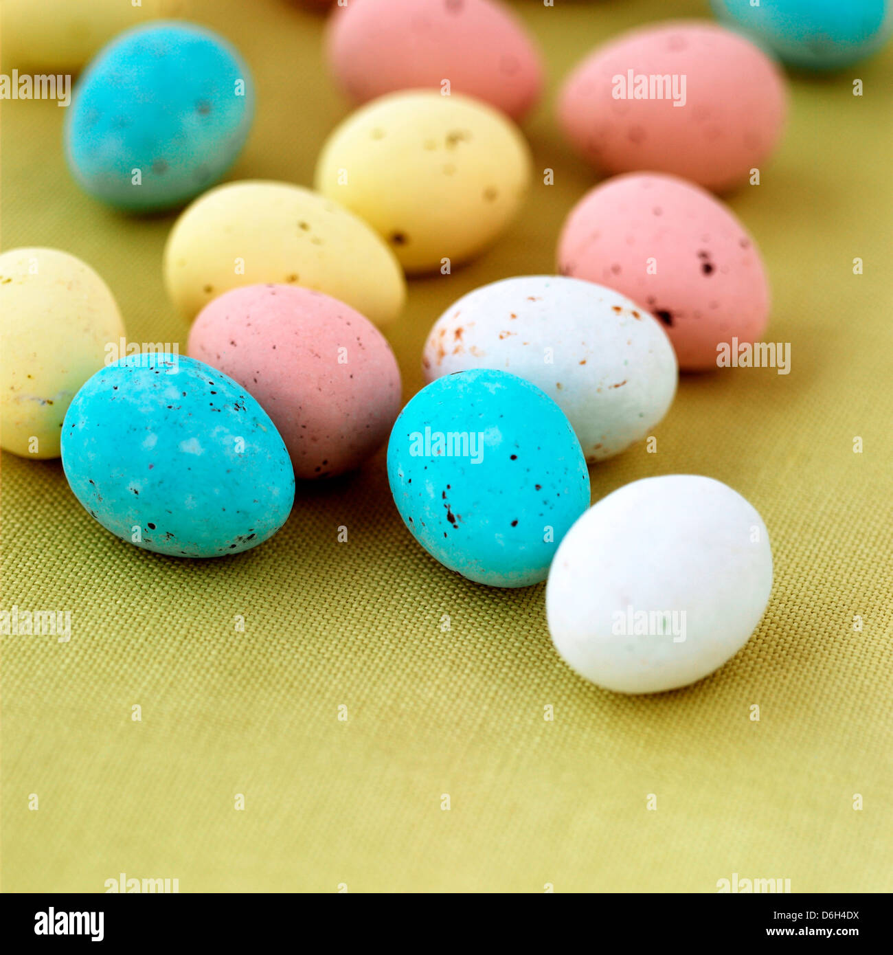 Mini easter eggs Stock Photo - Alamy