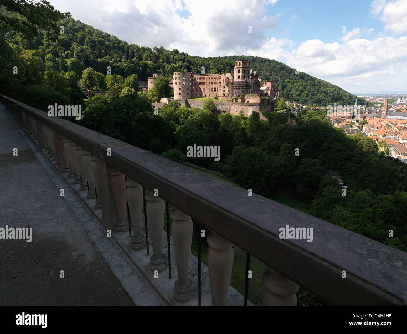 Heidelberg, Germany, Heidelberg Castle Stock Photo - Alamy